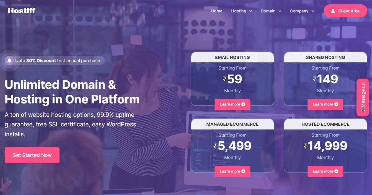 Reliable Web Hosting Solutions | Fast, Secure, and Scalable Hosting | Erratum Solutions